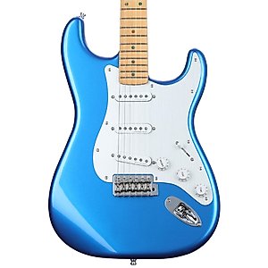 Fender 6 String Solid-Body Electric Guitar, Right, Blue Marlin (0140242364)