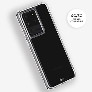Case-Mate - TOUGH - Clear Case for Samsung Galaxy S20 Ultra - 5G Compatible - Protective Design - 6.9 inch - Clear