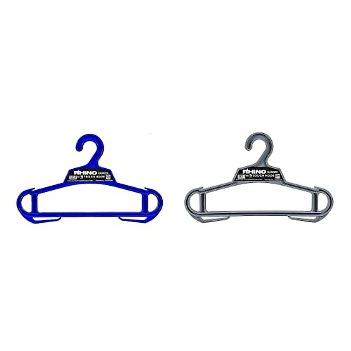 Rhino Hanger Multi Pack Set of 2 Blue and Grey |USA Made