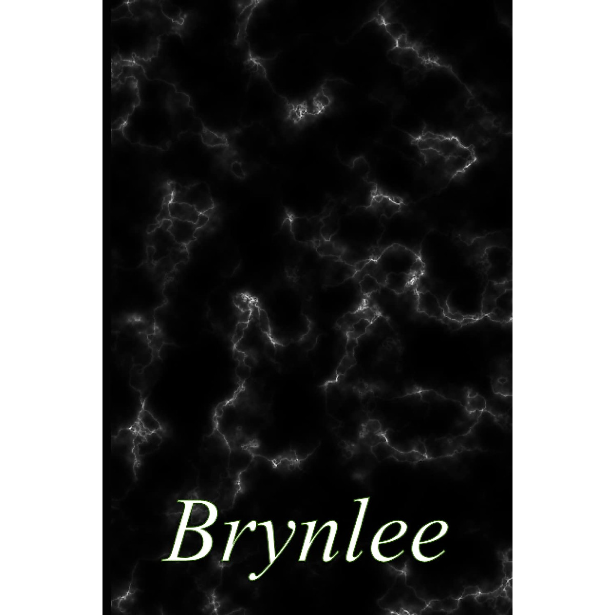 Brynlee Notebook: Cute Personalized Name Journal For Girls Called Brynlee - Notebook with Black & White Marble Cover: Perfect Gift Idea For Girls and ... Brynlee (Notebook with Personalized Name)