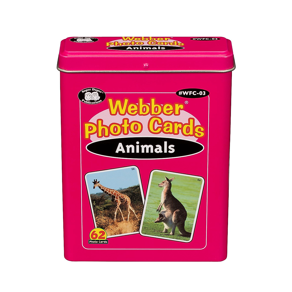 Super Duper Publications | Webber® Animals Photo Card Deck | Educational Learning Resource for Children