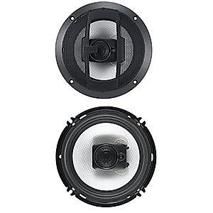 BOSS Audio Systems R63 300 Watt Per Pair, 6.5 Inch, Full Range, 3 Way Car Speakers Sold in Pairs