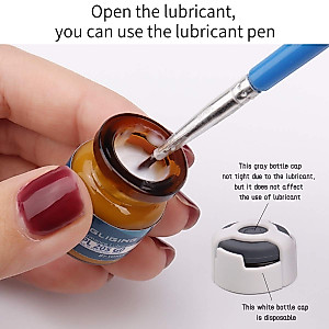 Gliging Switches Lube 0.35 oz Grease Oil GPL 205 G0 Mechanical Keyboard Keycaps Lubricant Lubes Stabilizer Lubricating