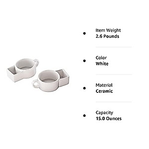 WalterDrake 15 oz. Soup and Cracker Mug, Set of 2