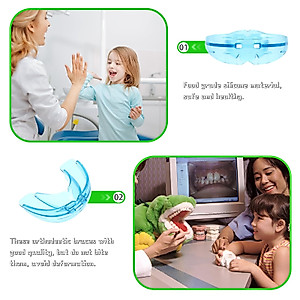 Moldable Retainer for Teeth Grinding Protection Clenching Bruxism Anti Grinding Dental Night Sleeping Teeth Protector Random Color