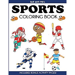 Sports Coloring Book (Coloring Books for Kids)