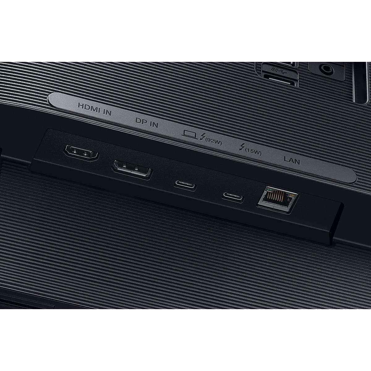 Samsung TU872 Series 32-Inch Viewfinity 4K UHD (3840x2160) Computer Monitor, Thunderbolt 3 Daisy Chain, HDMI, Display Port, Height Adjustable Stand, 3 Yr WRNTY (LF32TU872VNXGO)