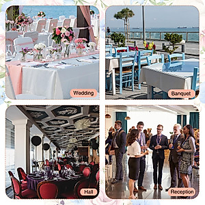 Beeveer 20 Pcs Acrylic Table Numbers 1-20 Wedding Table Numbers with Stands Party Table Number for Wedding Reception Anniversary Party Baby Bridal Shower Restaurant Banquet (Silver)