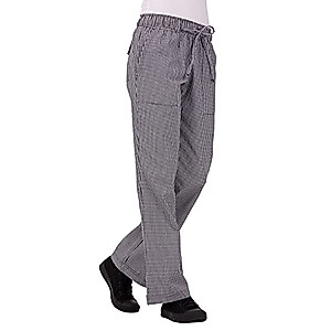 Chef Works Women's Chef Pants, Small Check, X-Large