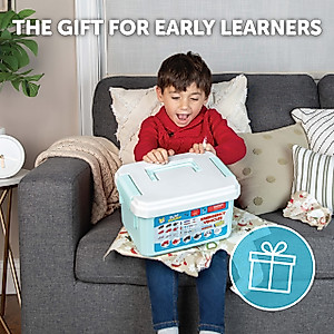 PLAY BRAINY Magnetic Emergency Vehicle Toy Set - 59Pcs Rescue Team & Car Toys for 3+ Year Old Boys & Girls for Safety & Disaster Management - Kids Toy Set with Fire Truck, Ambulance, Helicopter & More