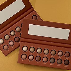 LAURA GELLER The Delectables Romance in Rose Baked Eyeshadow Palette | 14 Pigmented Eyeshadows Blendable Natural Look