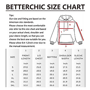 BETTERCHIC Men's Hooded Sweatshirt Long Sleeve Soft Brushed Fleece Hoody Classic Drawstring Pullover Hoodie (NAVY,XL