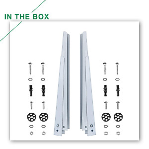 Forestchill Mini Split Wall Mounting Bracket, Universal Fit Ductless Mini-Split Air Conditioner Heat Pump Systems, Support up to 240 lbs, 7000-12000 BTU