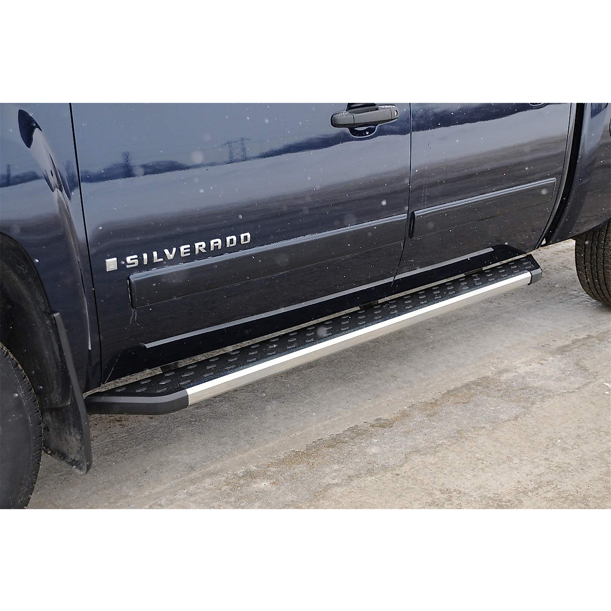 Dee Zee DZ16322 Black | Chrome Running Boards