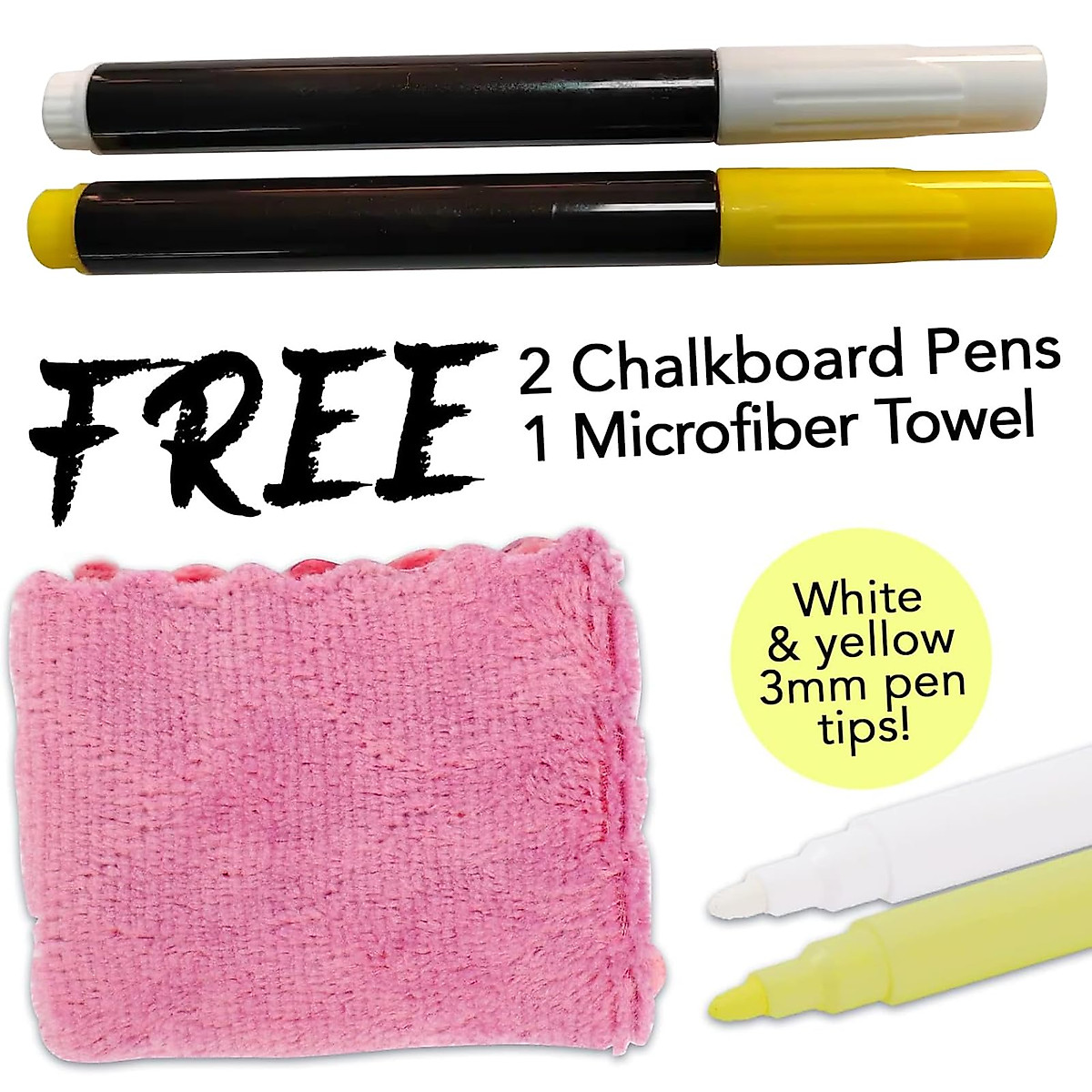 30 Pack Mini Chalkboard Sign for Food, Wedding Buffet, Brunch Party, Catering Supplies Display, Table Number, Place Card, Event Decorations, Wooden Small White Framed with Easel Stand and Marker Pen