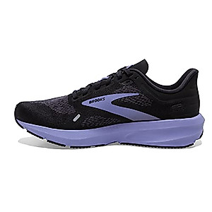 Brooks Women’s Launch 9 Neutral Running Shoe - Black/Ebony/Purple - 9