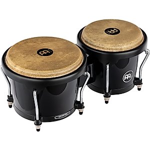 Meinl Percussion HFB100BK Headliner Series Fiberglass Bongos, Black