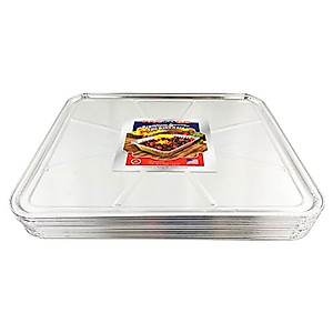 Pactogo Disposable Aluminum Foil Oven Liner 18.5" x 15.5" (Set of 20)