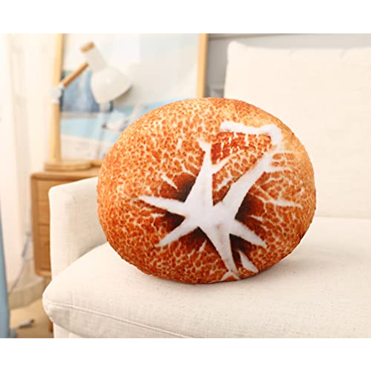 Ichesun 3D Creative Vivid Mushroom Pillow Gift Plush Throw Pillow (7"(Small Size/18cm))