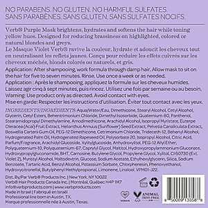 VERB Purple Hair Mask, 6.3 fl oz