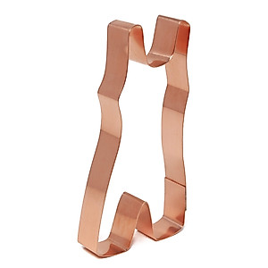 Wrestling Singlet Cookie Cutter 5 X 2.5 inches - Handcrafted Copper Cookie Cutter by The Fussy Pup