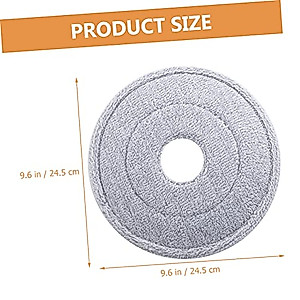 HOMOCONO 2pcs Replacement Mop Head Mop Replacement Mop Heads Commercial Mop Wash Mop Head Home Clearing Mop Head Refills House Mop Head Replacement Cleaning Supplies Mops Fabric