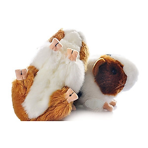 YAIRYANGTZE 2pcs Cute Plush Guinea Pig Stuffed Guinea Pig, 7 inch Plush Hamster Doll Stuffed Dutch Pig, Realistic Plush Guinea Pig