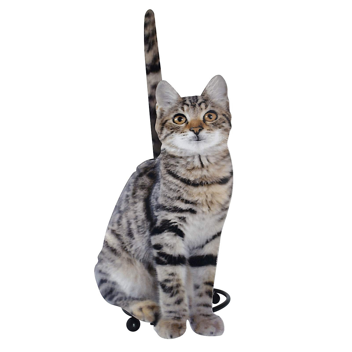 oUUoNNo Funny Cat Paper Towel Holder Standing Cat Toilet Paper Towel Dispenser for Kitchen Table Bathrooms Cat Decorations for Home Tissue Toilet Roll Orgainzer