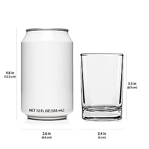 Libbey Heavy Base Juice Glass (Set of 4), 5.5 oz, Clear