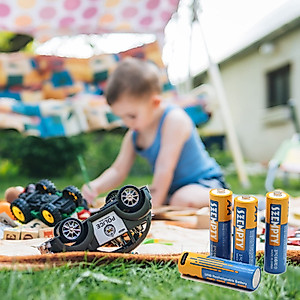 SZEMPTY Lithium 1.5V Rechargeable Batteries AA, Li-ion USB AA Battery 2600mWh with 2 in 1 Type C Charging Cable,Quick Charge in 2 Hours, Pack of 2