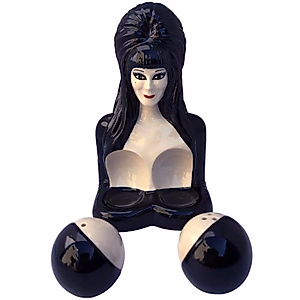 Official Elvira Mistress of the Dark salt n pepper shaker's