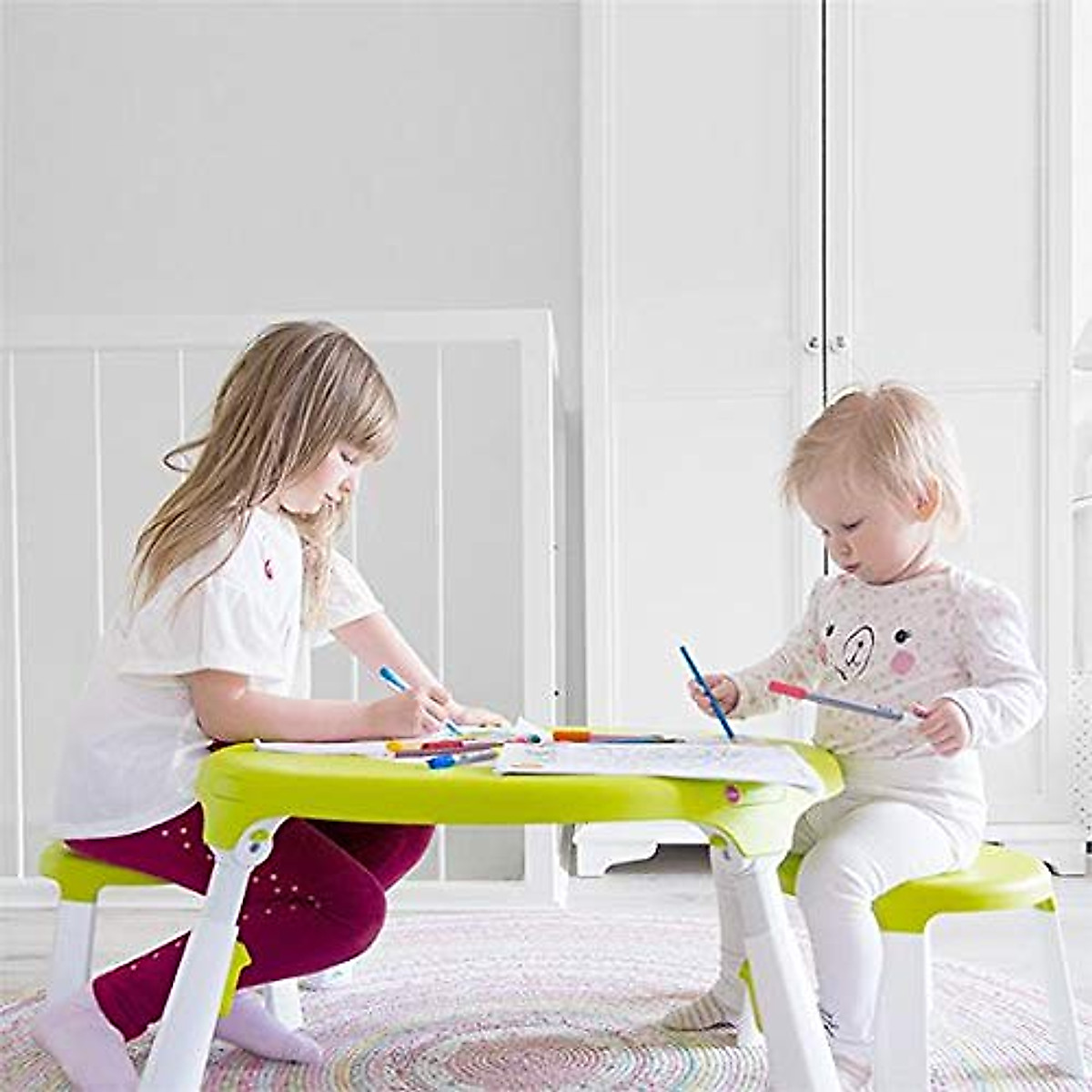 Oribel PortaPlay Stools, Multi