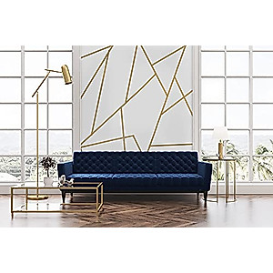 Murwall Gold Wall Decal Peel and Stick | Geometric Line Wall Sticker | Metallic Line Wall Decals