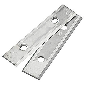 Xcalibur Tooling 2" x 1/2" Double Edge Tungsten Carbide Scraper Blades - Fits 100X Blade - 50 x 12 x 1.5 mm (Pack of 10)