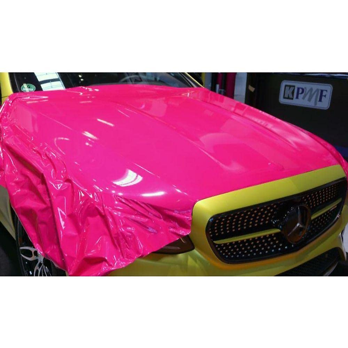 KPMF K75406 Gloss Momentum Pink 3in x 5in (Sample Size) Vinyl Car Wrap Film