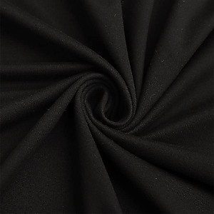 Melliflo Short Sleeve Mexican Dress for Women Tie Front V Neck Floral Midi Dress Fiesta Dresses(V Black. Medium)