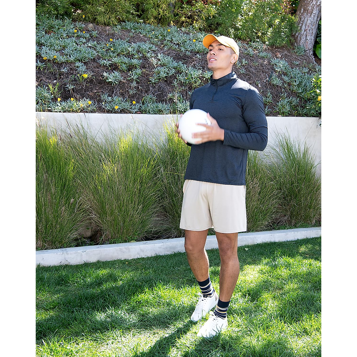 5 Pack: Mens 5 Inch Gym Shorts Running Workout Dry Fit Athletic Active Short for Men with Pockets Inseam Basketball Fitness Quick Training Summer Tennis Sport Exercise Track Casual Work - Set 2, L