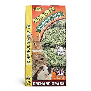 Higgins Sunburst Break-A-Bale Orchard Grass 35 Oz, Large (466049)
