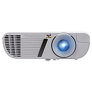 ViewSonic 3200 Lumens Full HD 1080p Shorter Throw Home Theater Projector with 3D DLP and HDMI, Stream Netflix with Dongle (PJD7828HDL)
