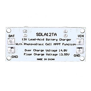 Rakstore SDLA12TA MPPT Solar Panel Charge Controller Regulator 12V 1-1000AH Lead-Acid Storage Battery Charger Control Module