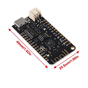 AITRIP 5PCS ESP32 Lite V1.0.0 WiFi Bluetooth Development Board Antenna ESP32 ESP-32 REV1 CH340G MicroPython 4MB Type-C USB for Arduino