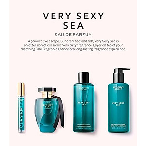 Victoria's Secret Very Sexy Sea Eau de Parfum, Notes of Italian Bergamot, Neroli Blossom & Sundrenched Cedar, Perfumes for Women (1.7 oz)
