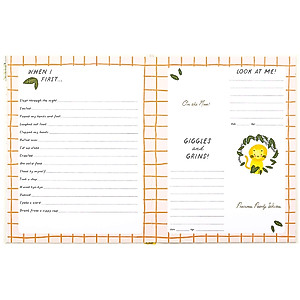 C.R. Gibson B248-22583 Baby Book with Gift Box, "Wild About You" Zoo Animal, 8.75'' W x 11.25'' H