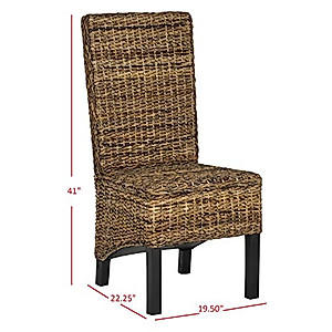 Safavieh Home Collection Pembrooke Natural Dining Chair