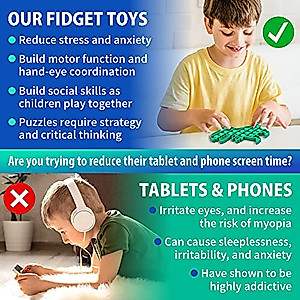 (50 Pcs) Fidget Toys Pack Party Favors Gifts for Kids Adults, Autism Sensory Toy Classroom Prizes Autistic Children Pop Its Bulk Fidgets Stocking Pinata Stuffers, Treasure Box Girls Goodie Bag Stress