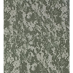 CleverDelights Green Digital Camo Wrapping Paper - 30" x 30Ft Roll - 75 SqFt - Premium Camouflage Gift Wrap Paper