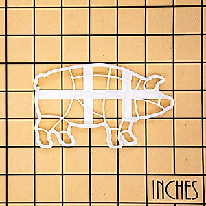 Pig Butcher Cut cookie cutter, 1 piece - Bakerlogy
