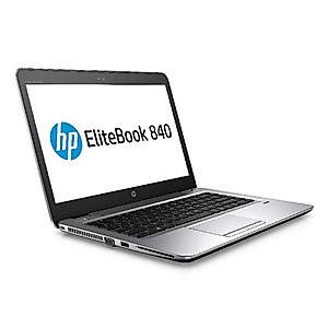 HP Elitebook 840 G5 - 14 FHD - i7-8650U Quad Core - 16 GB RAM - 256 SSD - Bluetooth - WiFi - Webcam -Windows 10 Pro 64 (Renewed)