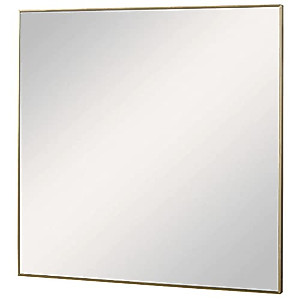 Uttermost Alexo Silver Square Mirror 09716,1.25 x 28 x 28