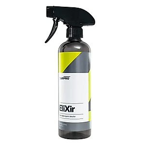 CARPRO EliXir Quick Detailer with Sprayer - Quick Detail Provides a Fast Layer of Depth, Gloss, and Hydrophobic Energy - 500ml (17oz)